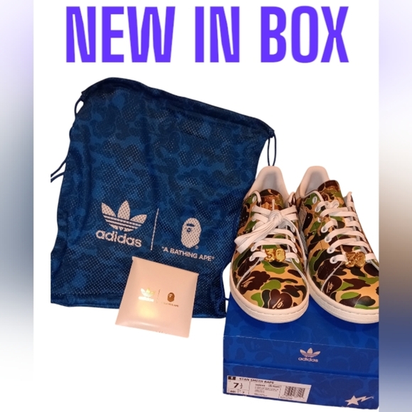 Bape | Shoes | New Bape X Adidas Exclusive Collab Completely Sold Out ...